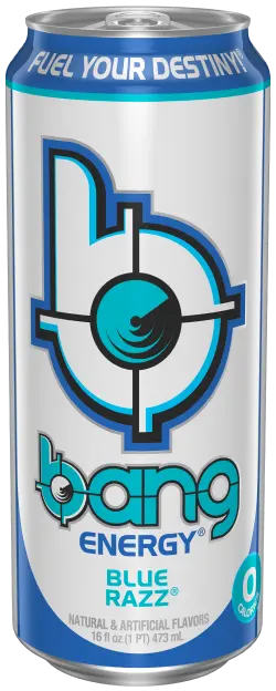 bang blue razz flavor